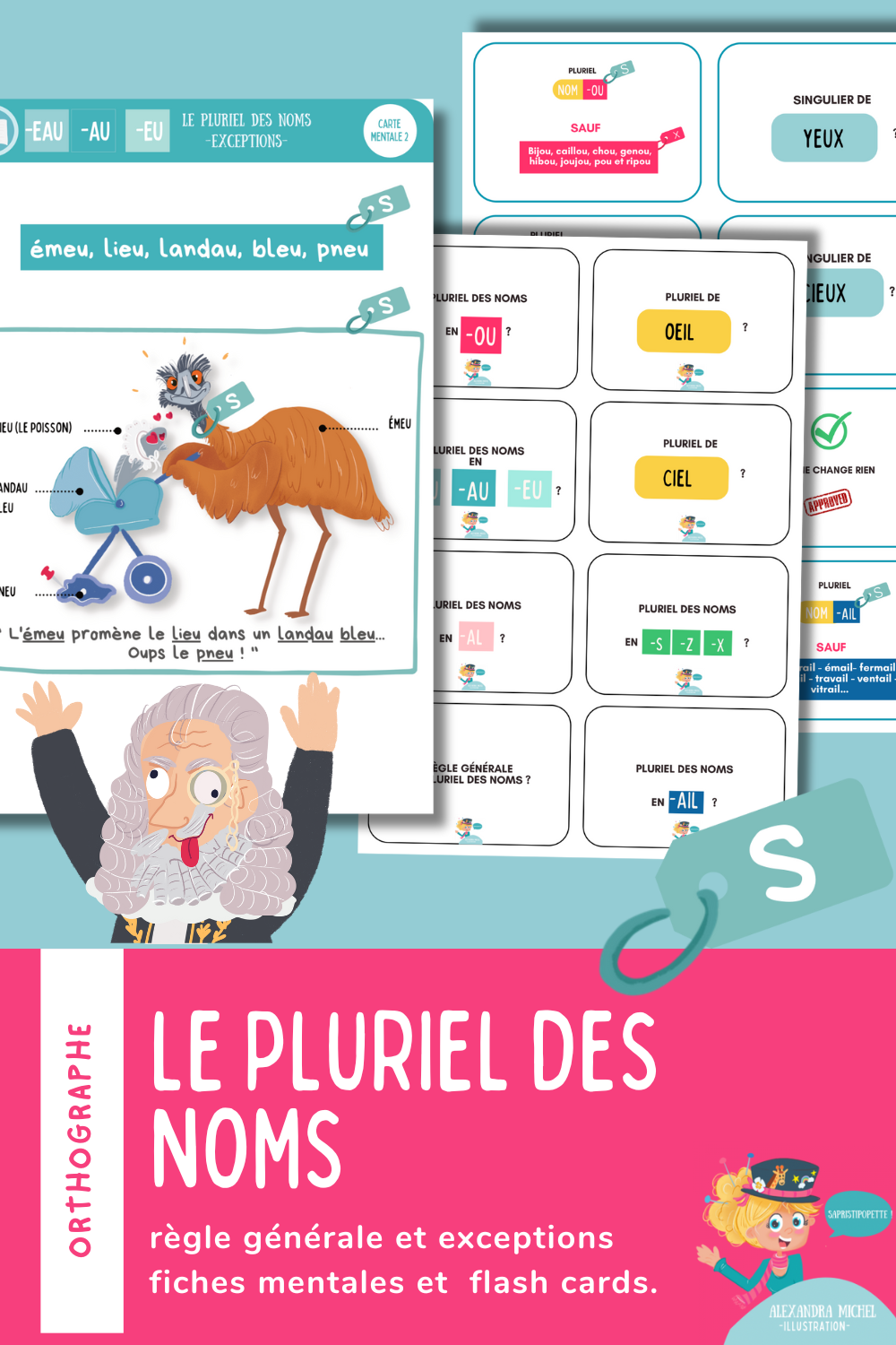 "Bijou, caillou, chou, genou…" le Pluriel des Noms ? Facile comme ...